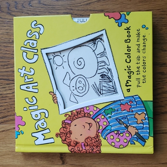 Other | Vintage Y2k Magic Art Class A Magic Color Book Hardcover ...